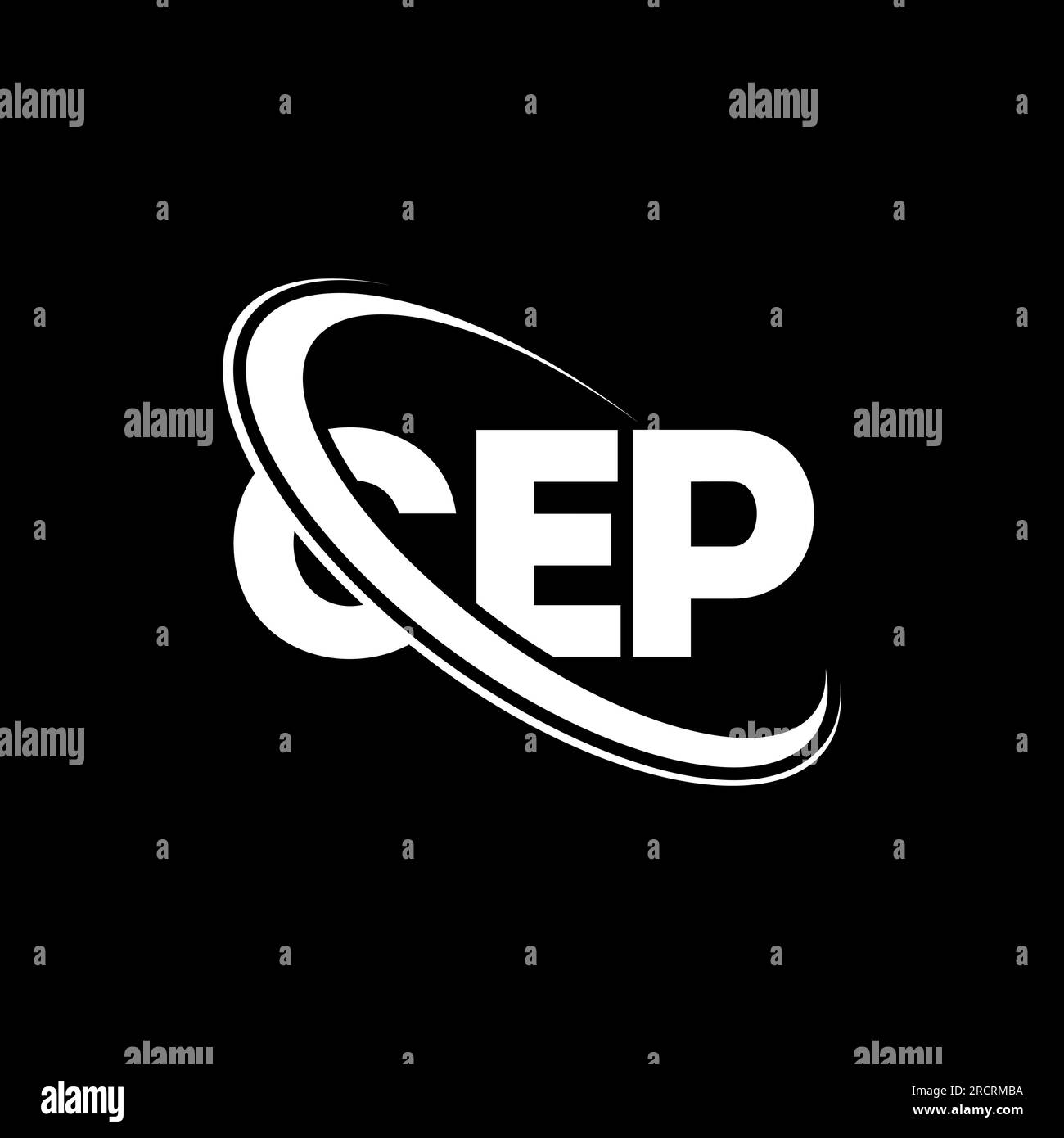 CEP logo. CEP letter. CEP letter logo design. Initials CEP logo linked ...