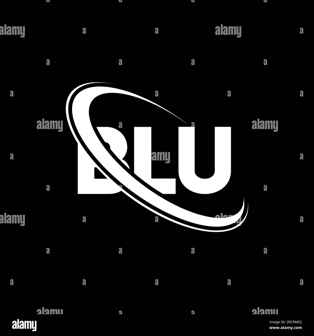 Blu technology logo Black and White Stock Photos & Images - Alamy