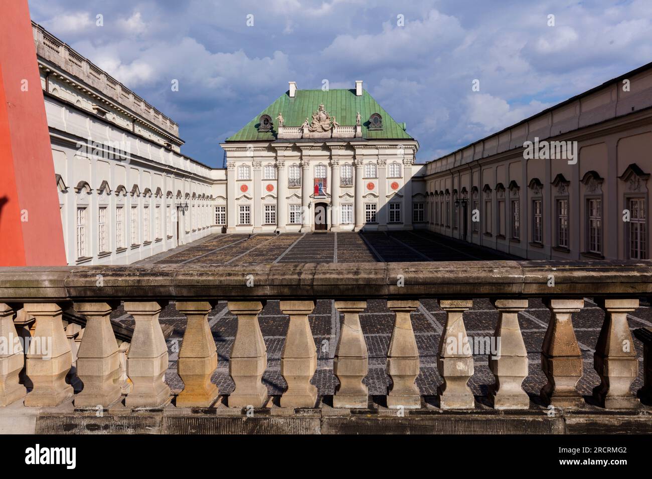 Warsaw, Poland, Copper-Roof Palace Stock Photo - Alamy