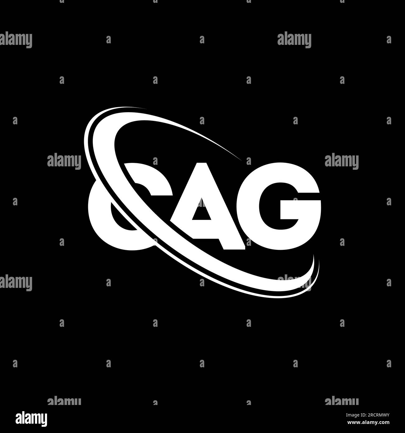 CAG logo. CAG letter. CAG letter logo design. Initials CAG logo linked ...