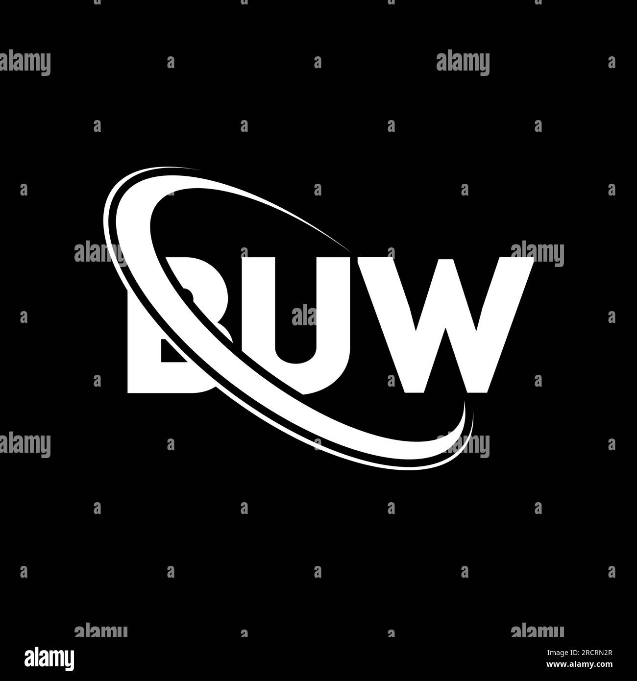 Buw logo design hi-res stock photography and images - Alamy