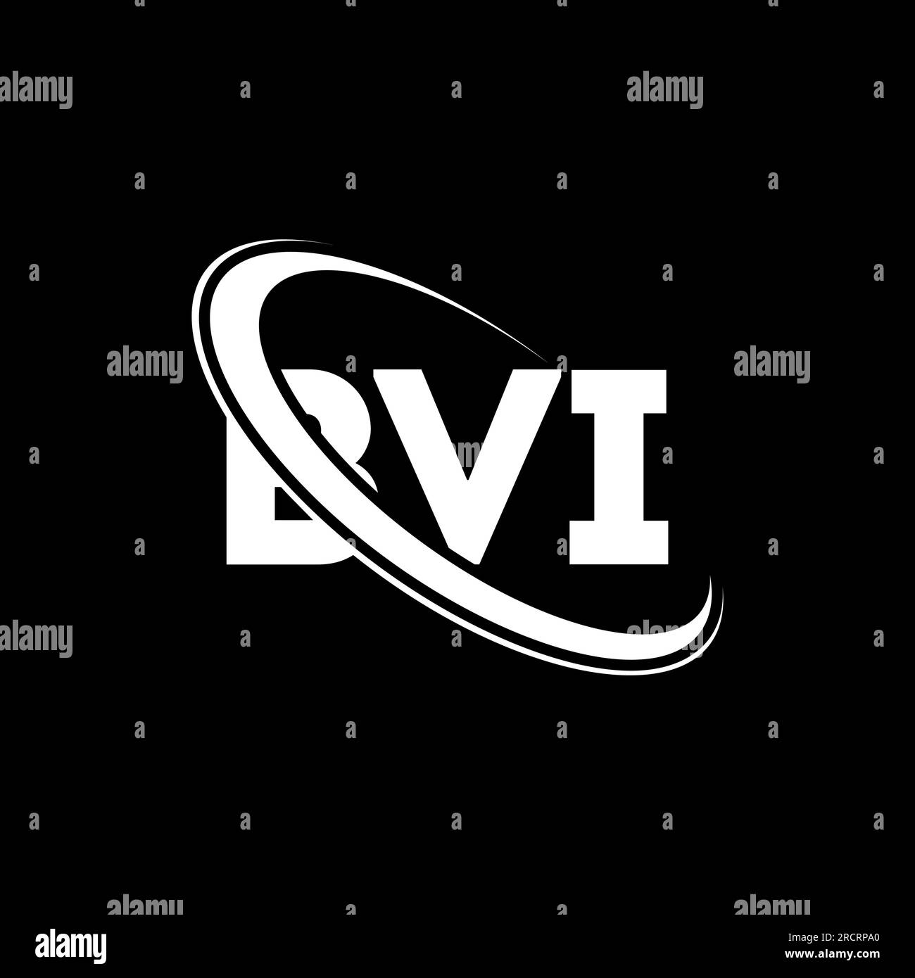 Bvi logo design Stock Vector Images - Alamy
