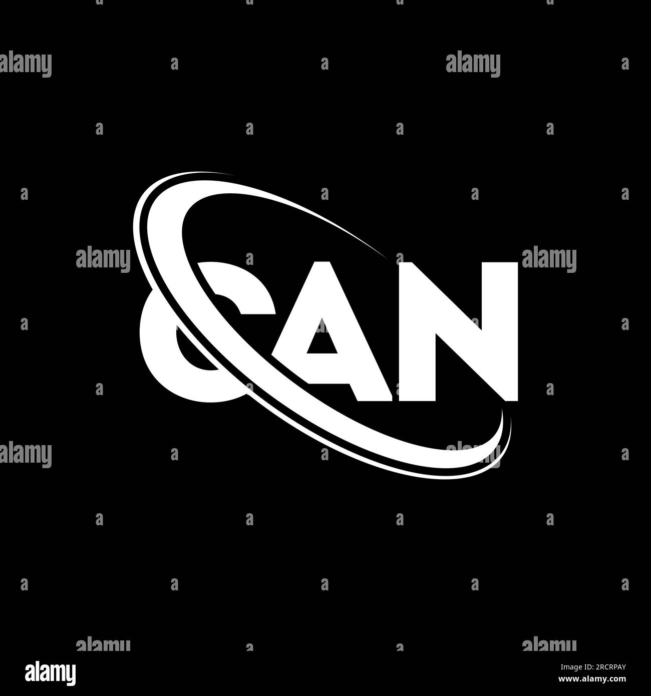 CAN logo. CAN letter. CAN letter logo design. Initials CAN logo linked ...