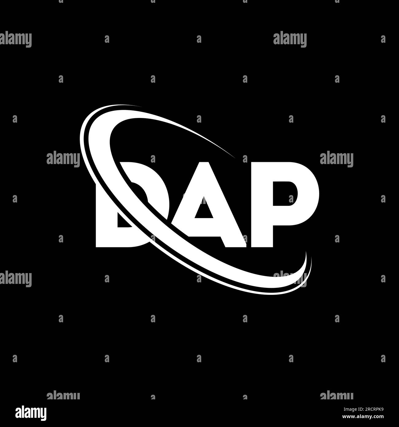 DAP logo. DAP letter. DAP letter logo design. Initials DAP logo linked ...