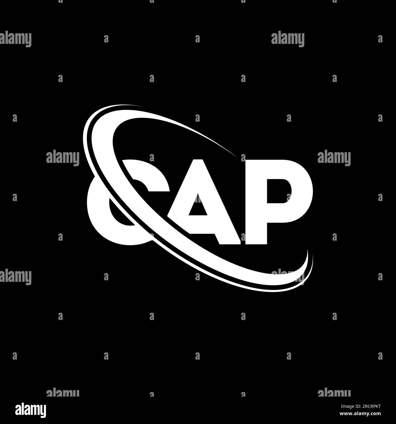 CAP logo. CAP letter. CAP letter logo design. Initials CAP logo linked ...