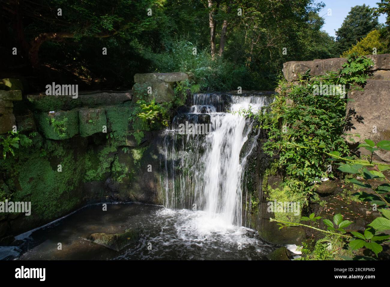 Jesmond dene waterfall hi-res stock photography and images - Alamy
