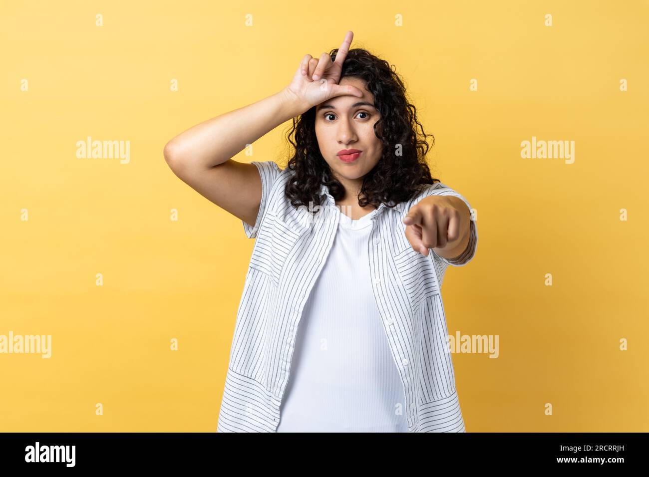 Mocking gesture hi-res stock photography and images - Alamy