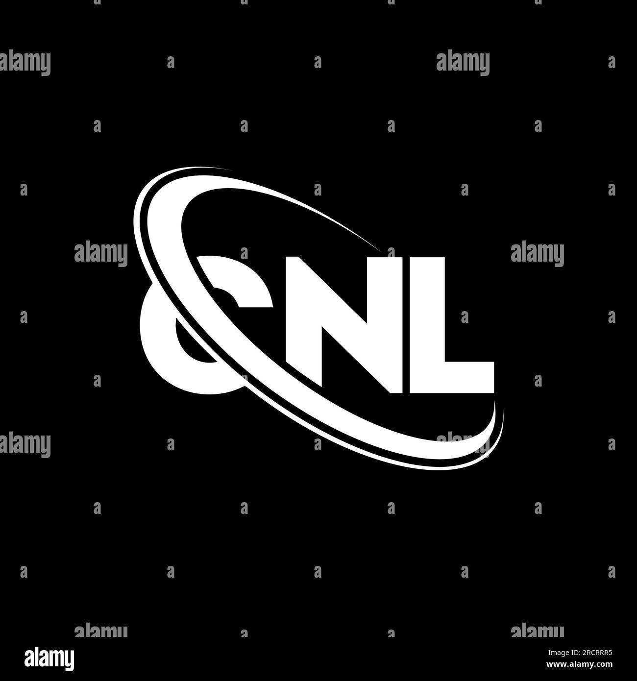 CNL logo. CNL letter. CNL letter logo design. Initials CNL logo linked ...