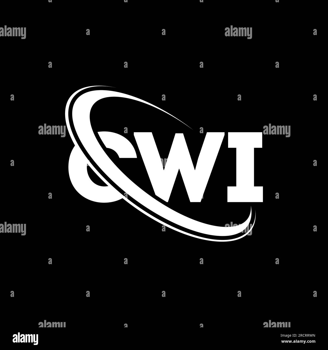 Cwi logo design Black and White Stock Photos & Images - Alamy