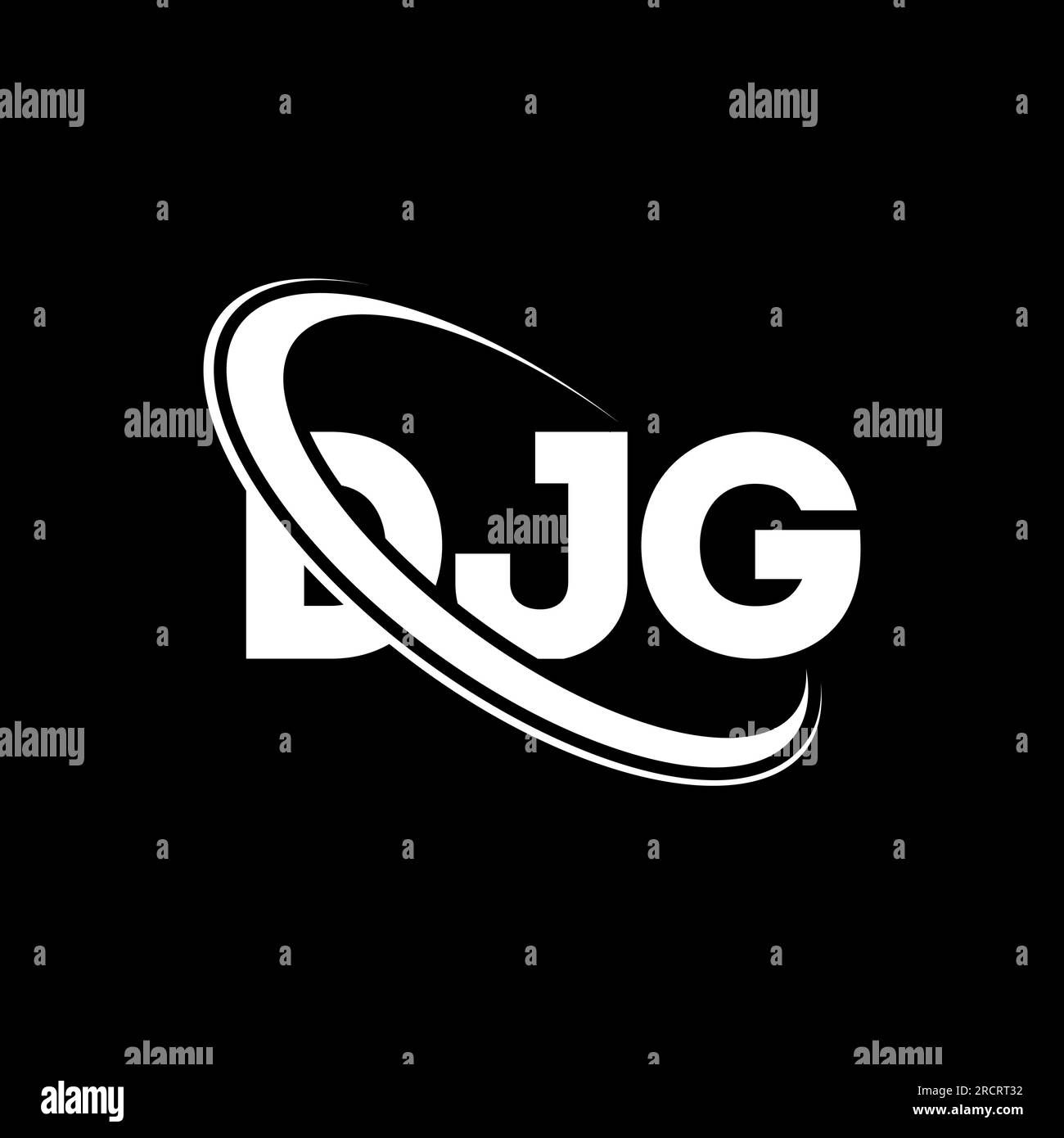 DJG logo. DJG letter. DJG letter logo design. Initials DJG logo linked ...