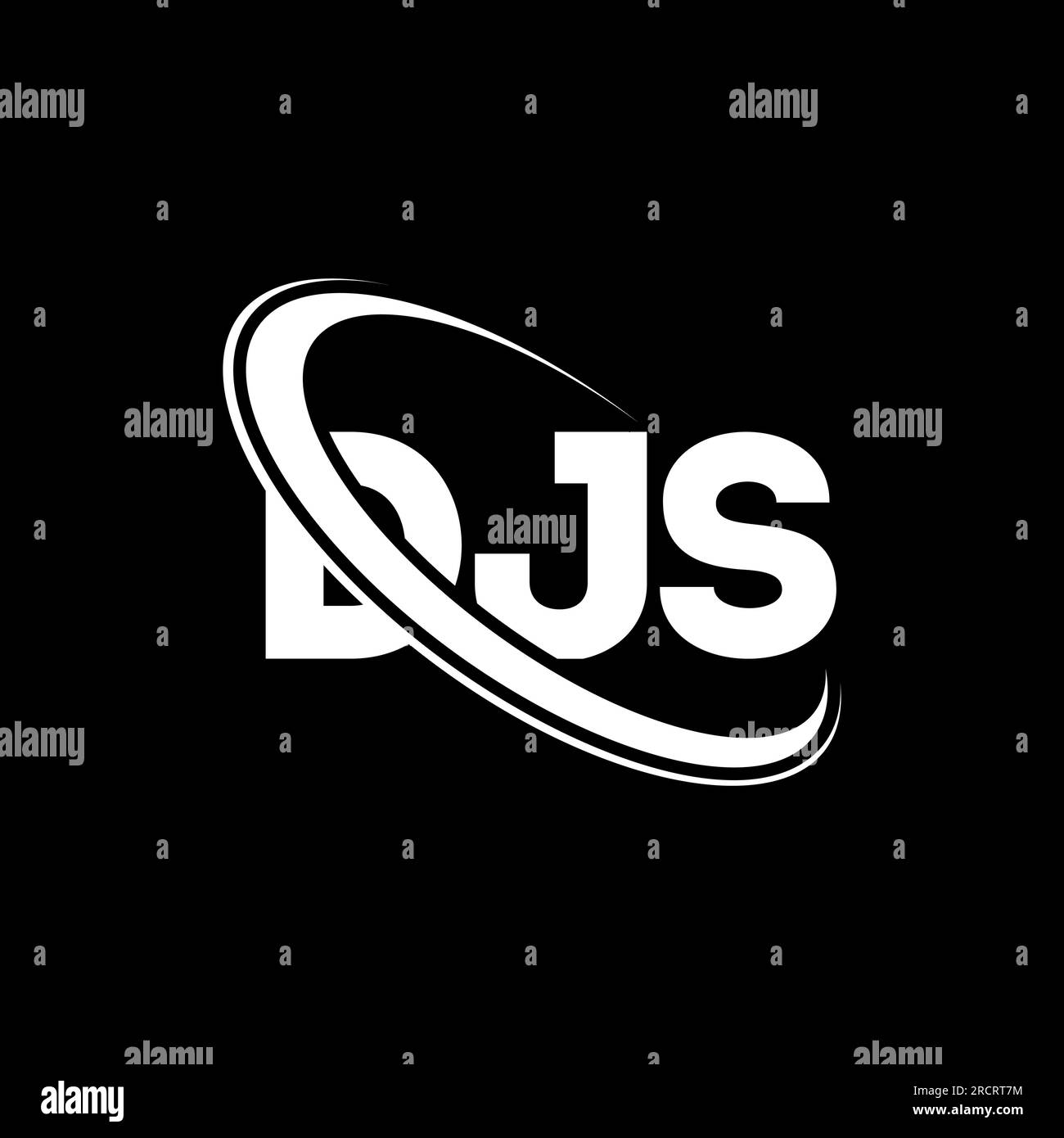 DJS logo. DJS letter. DJS letter logo design. Initials DJS logo linked ...