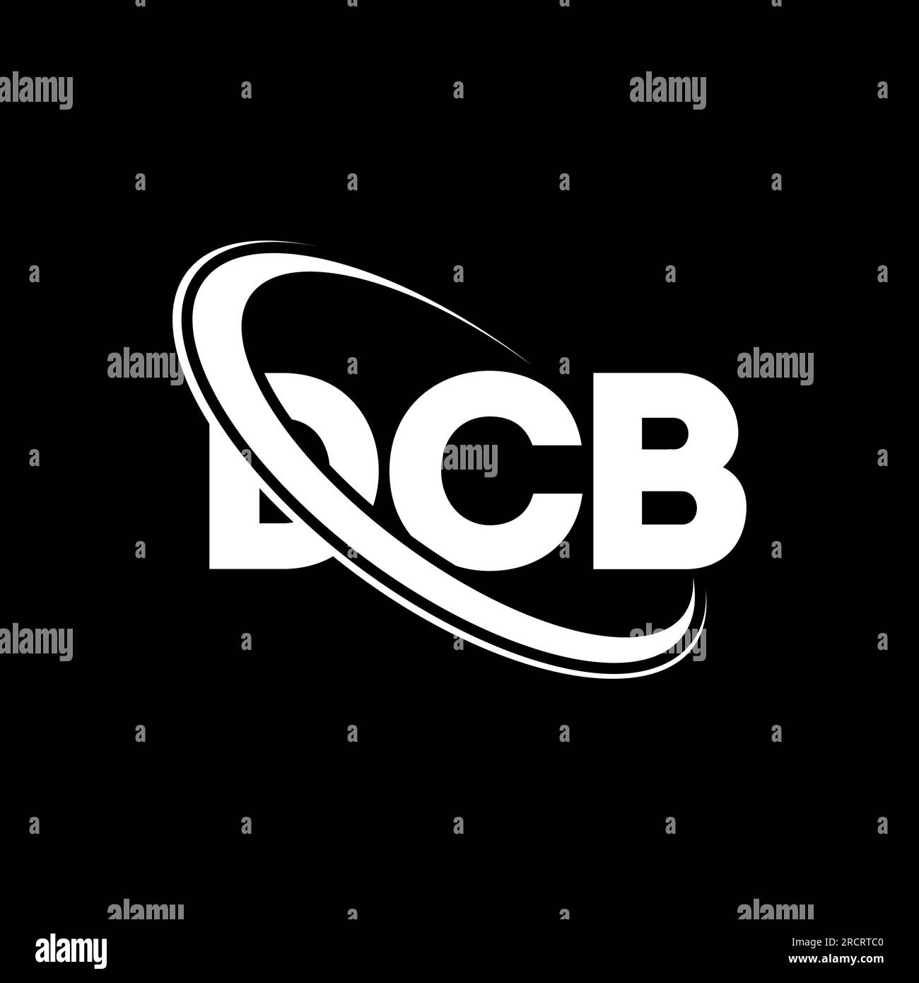 DCB logo. DCB letter. DCB letter logo design. Initials DCB logo linked ...