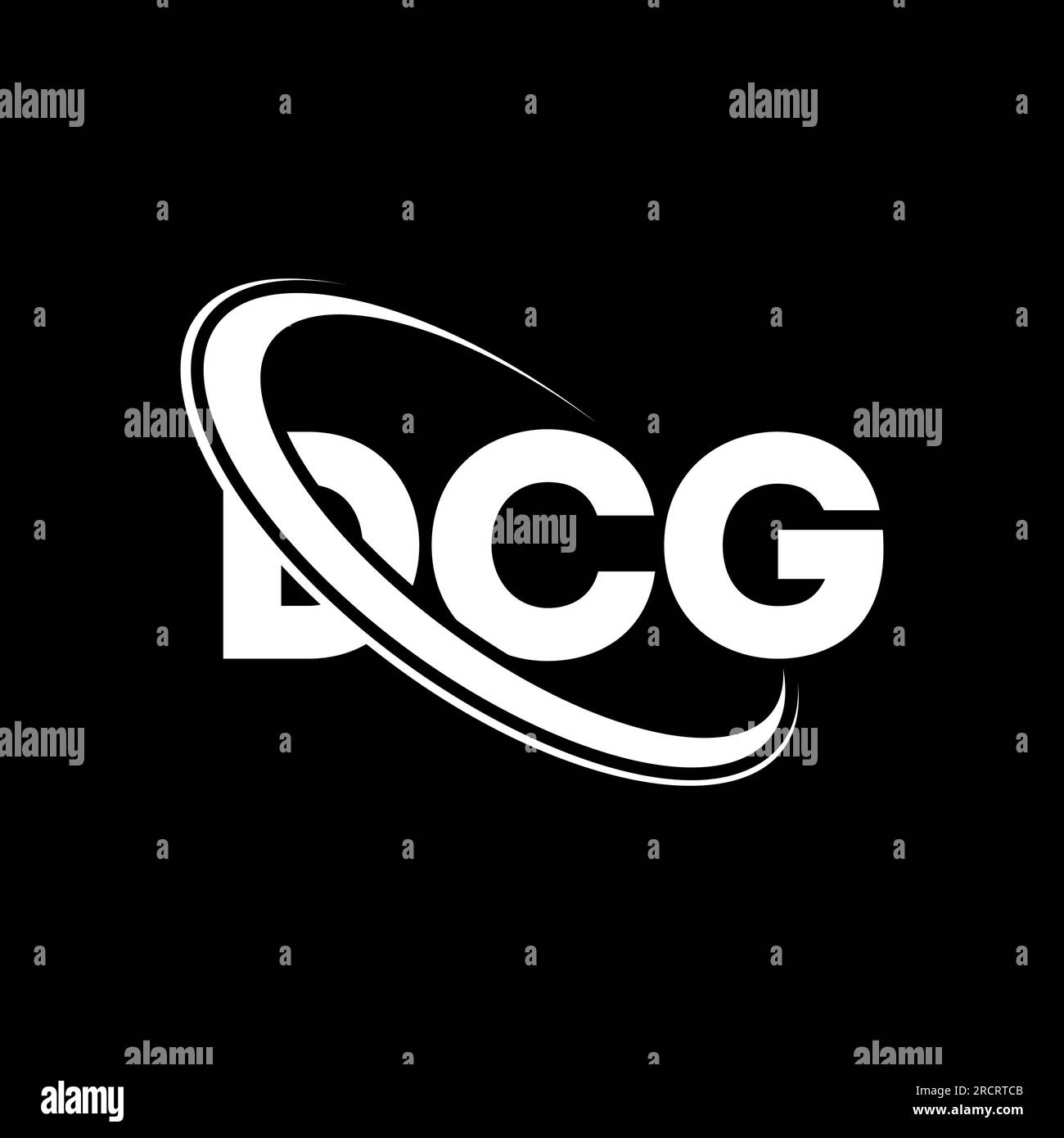 DCG logo. DCG letter. DCG letter logo design. Initials DCG logo linked ...