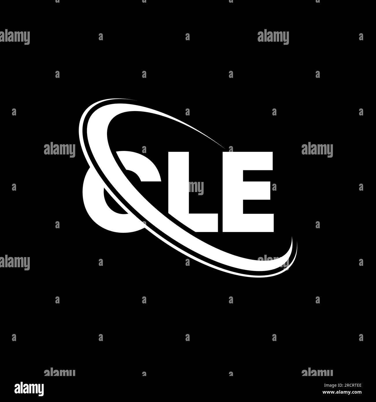 CLE logo. CLE letter. CLE letter logo design. Initials CLE logo linked ...