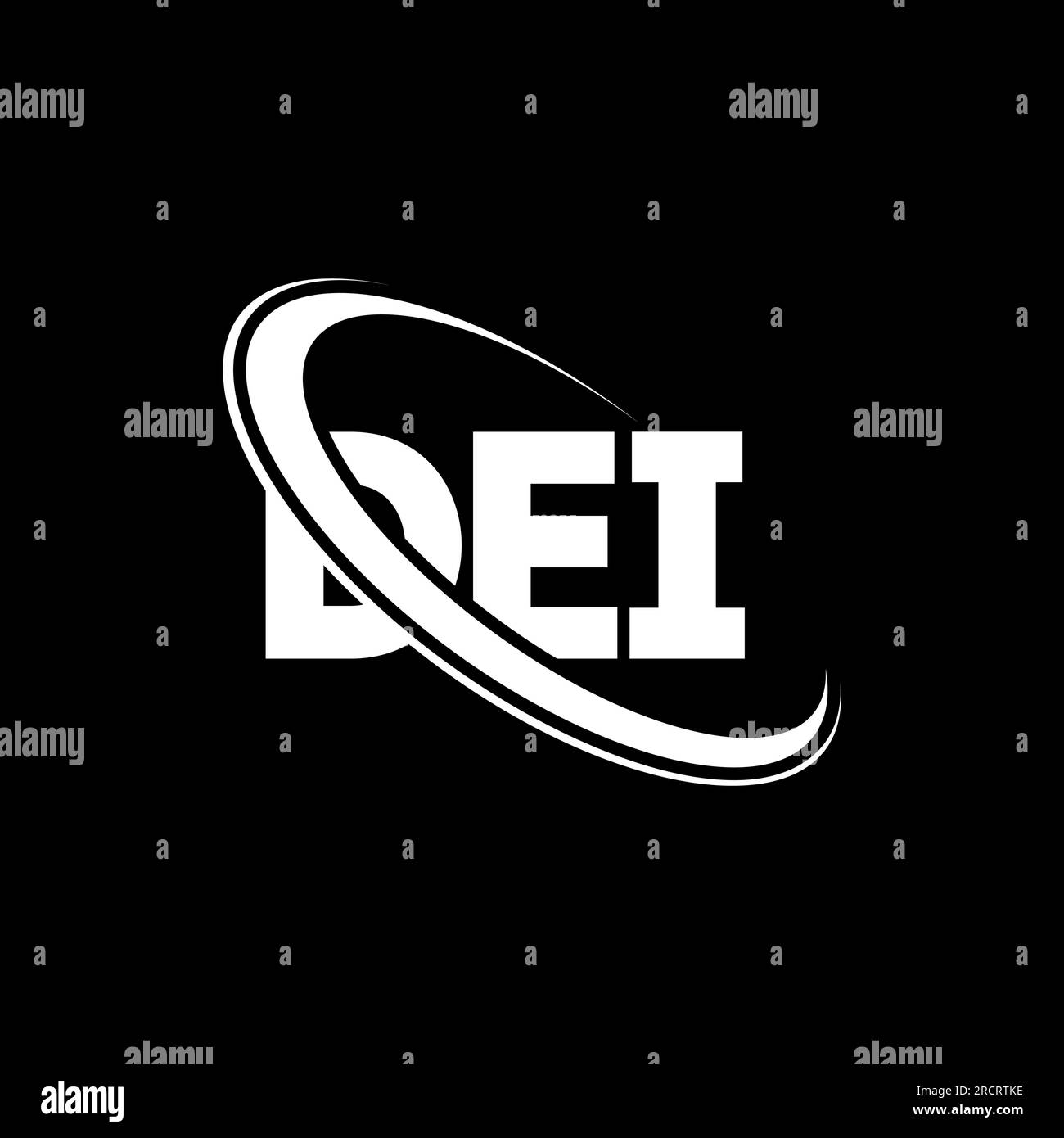 DEI logo. DEI letter. DEI letter logo design. Initials DEI logo linked ...