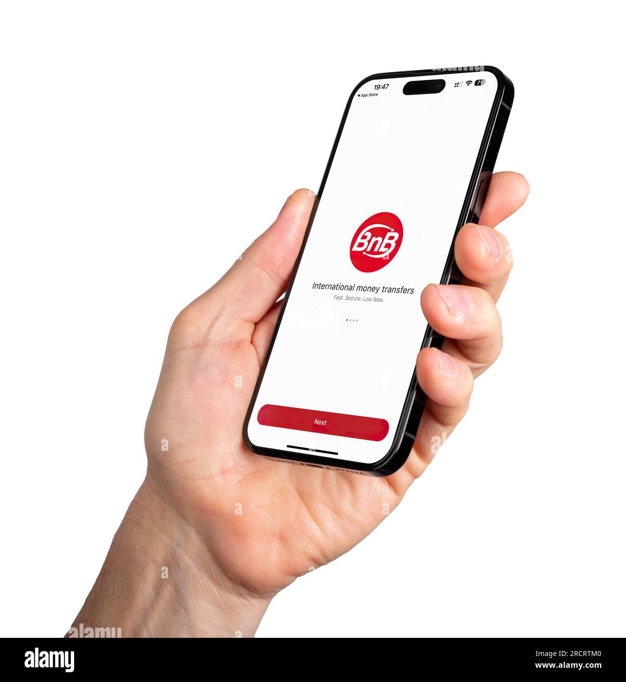 Berlin Germany July 07 2023 BNB, Binance finance app on mobile phone ...