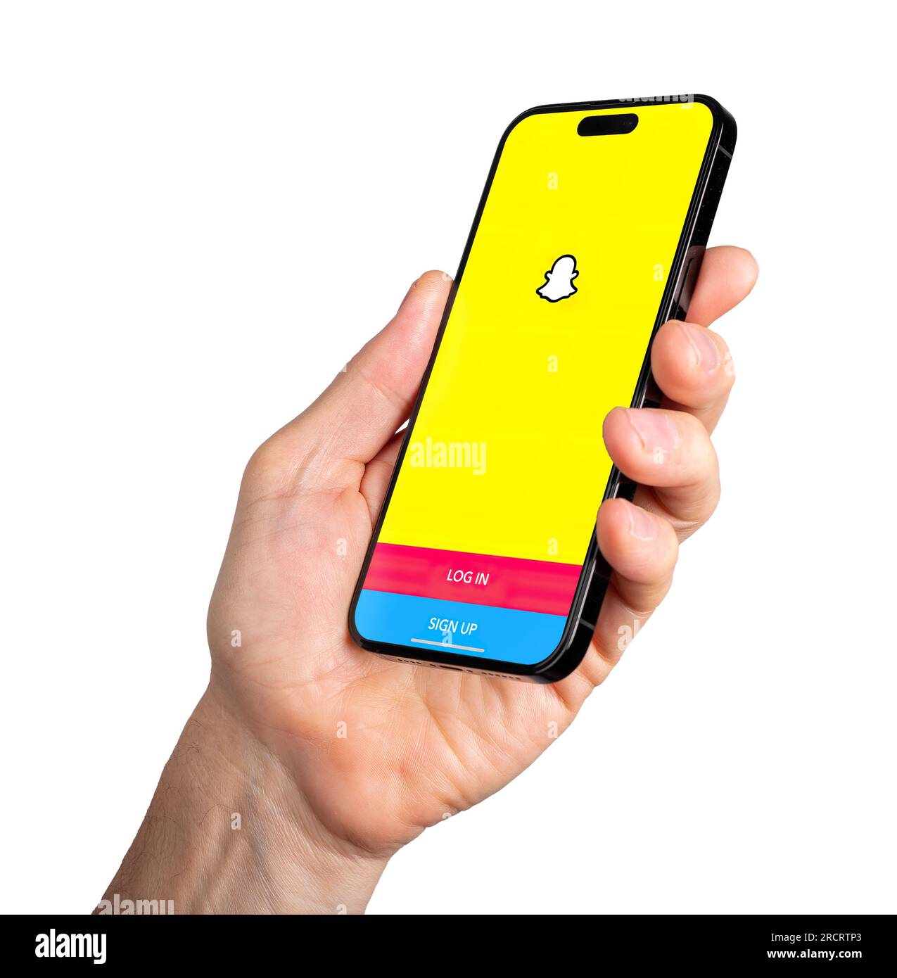 Snapchat phone Cut Out Stock Images & Pictures - Alamy