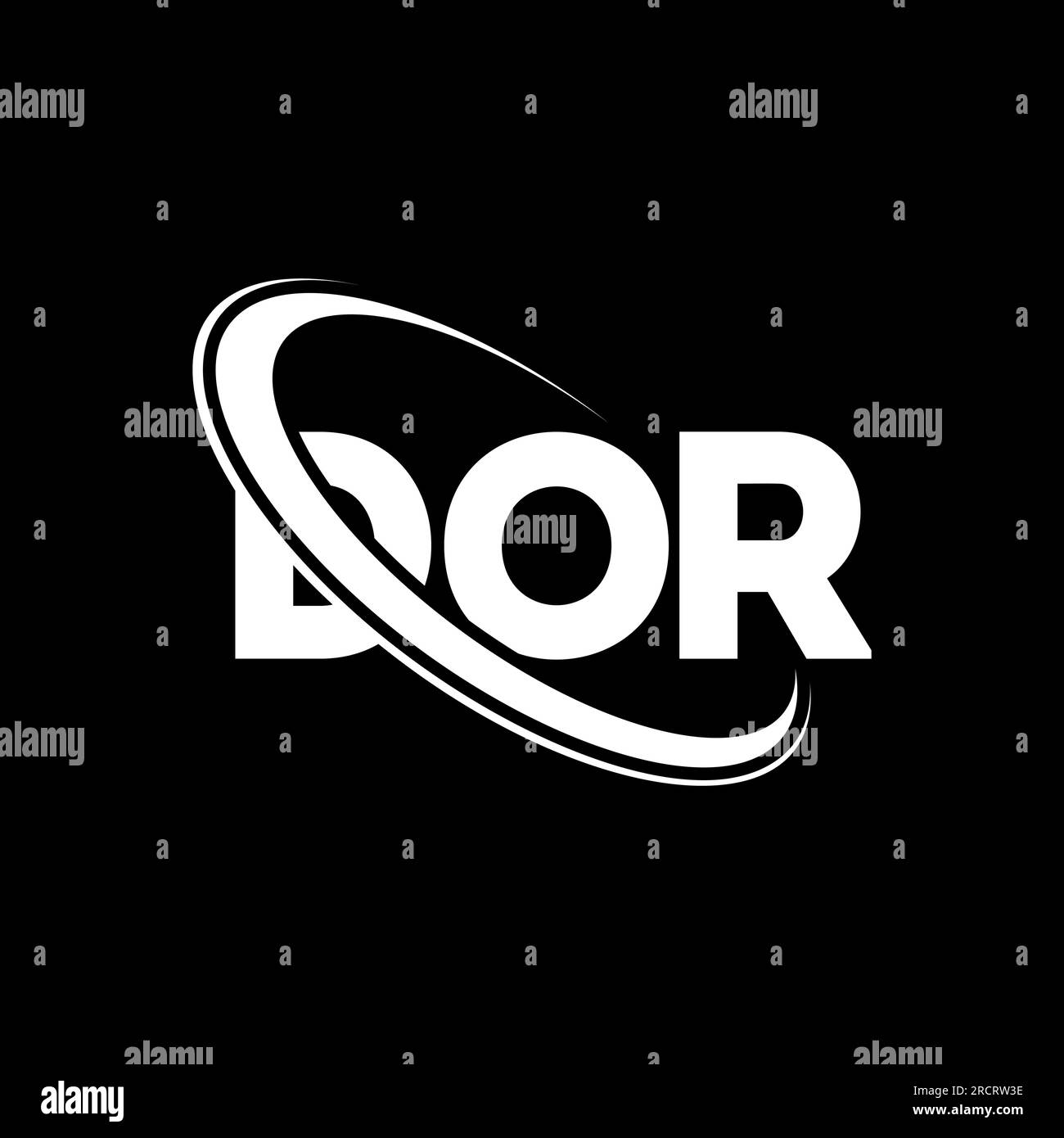 DOR logo. DOR letter. DOR letter logo design. Initials DOR logo linked ...