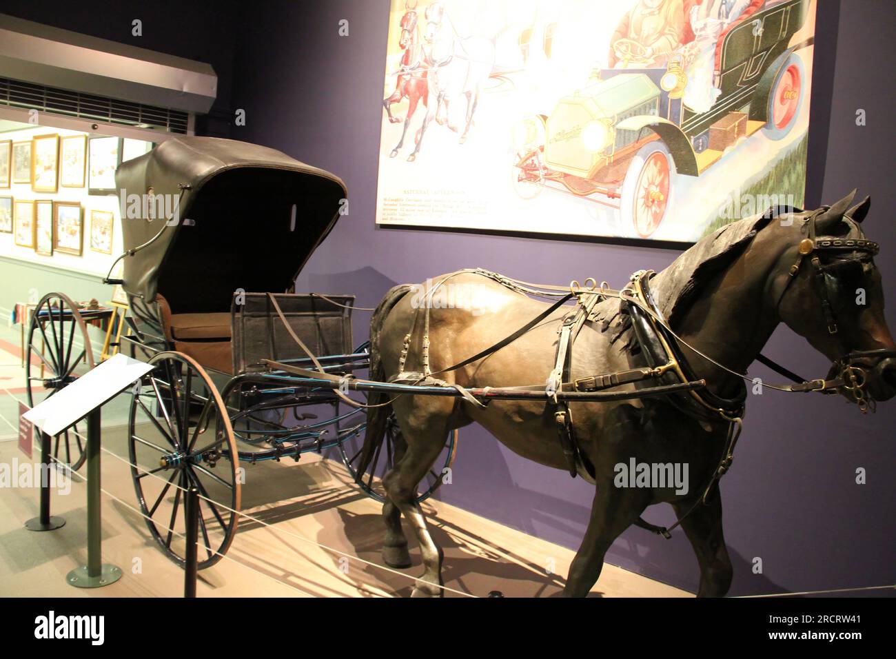 Carriages in carriage museum hi-res stock photography and images - Alamy