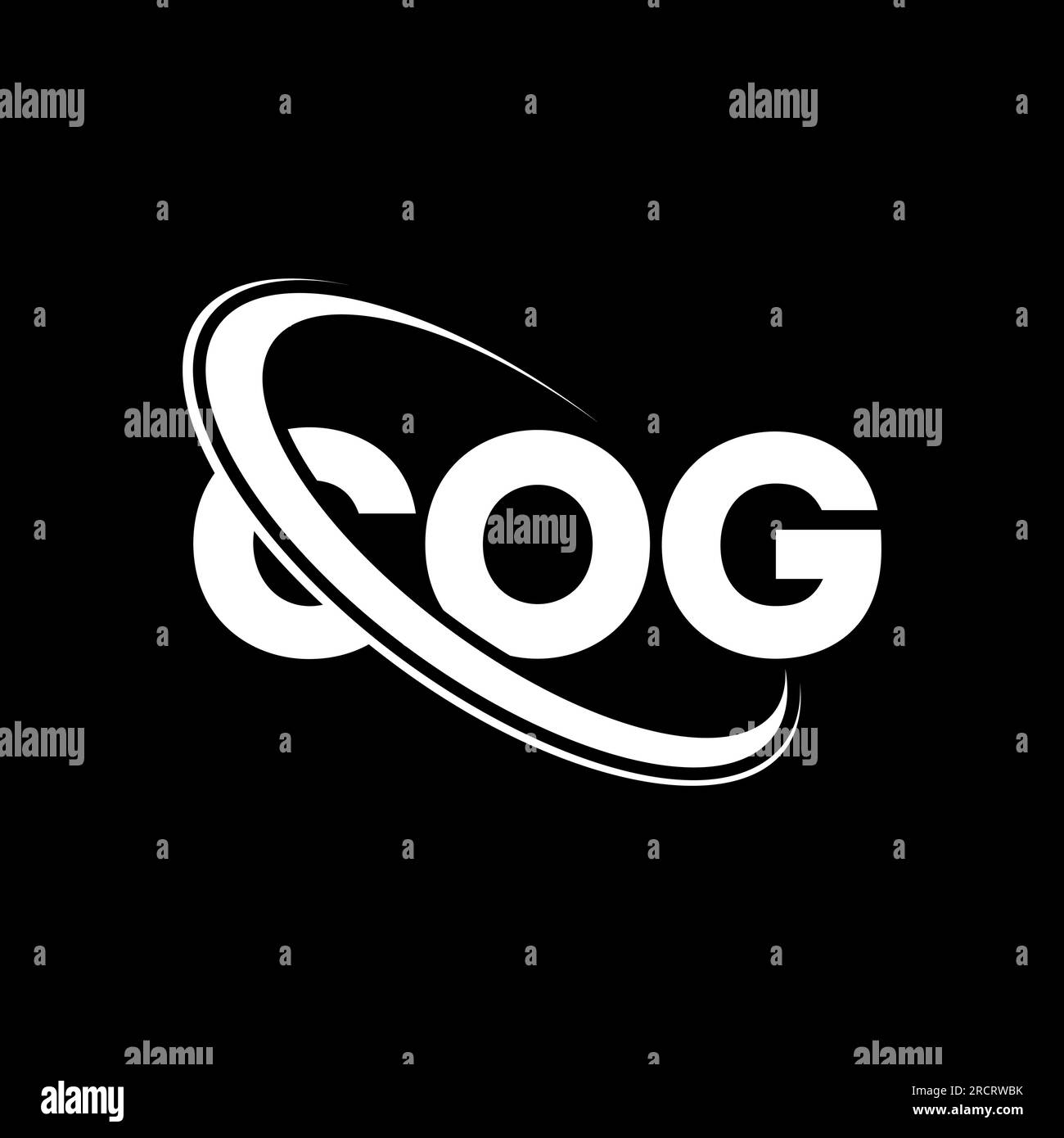 COG logo. COG letter. COG letter logo design. Initials COG logo linked ...