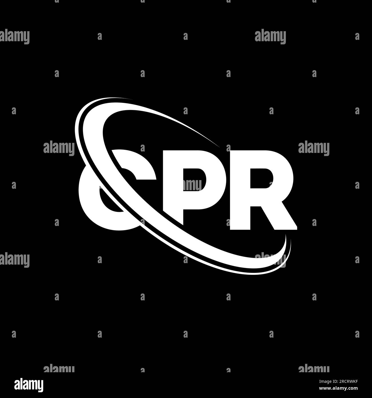 CPR logo. CPR letter. CPR letter logo design. Initials CPR logo linked ...