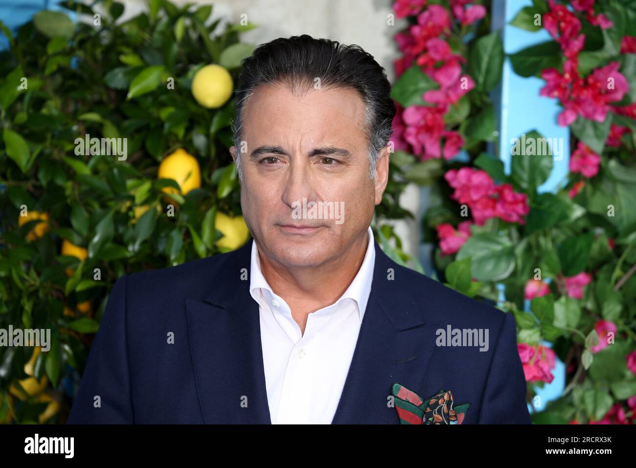 Andy Garcia attends the UK Premiere of "Mamma Mia! Here We Go Again" at ...