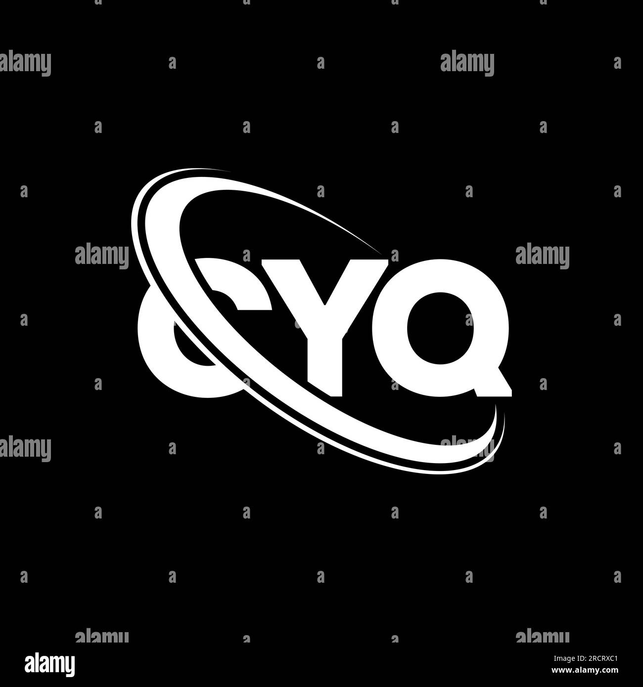 CYQ logo. CYQ letter. CYQ letter logo design. Initials CYQ logo linked ...