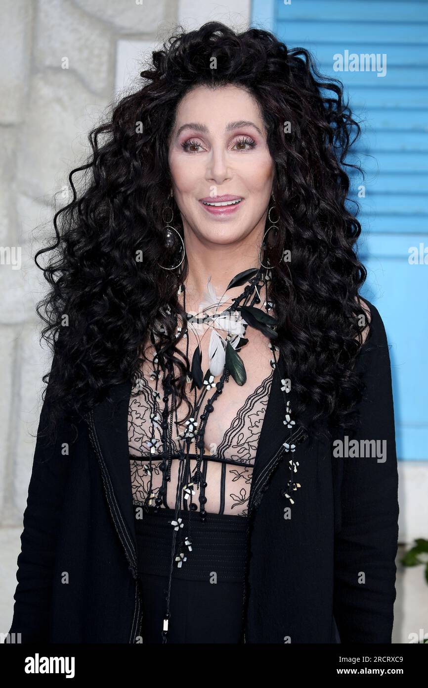 Cher Attends The Uk Premiere Of Mamma Mia Here We Go Again At The