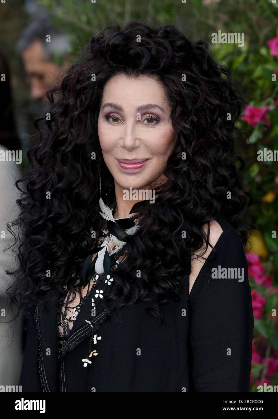 Cher attends the UK Premiere of "Mamma Mia! Here We Go Again" at the ...