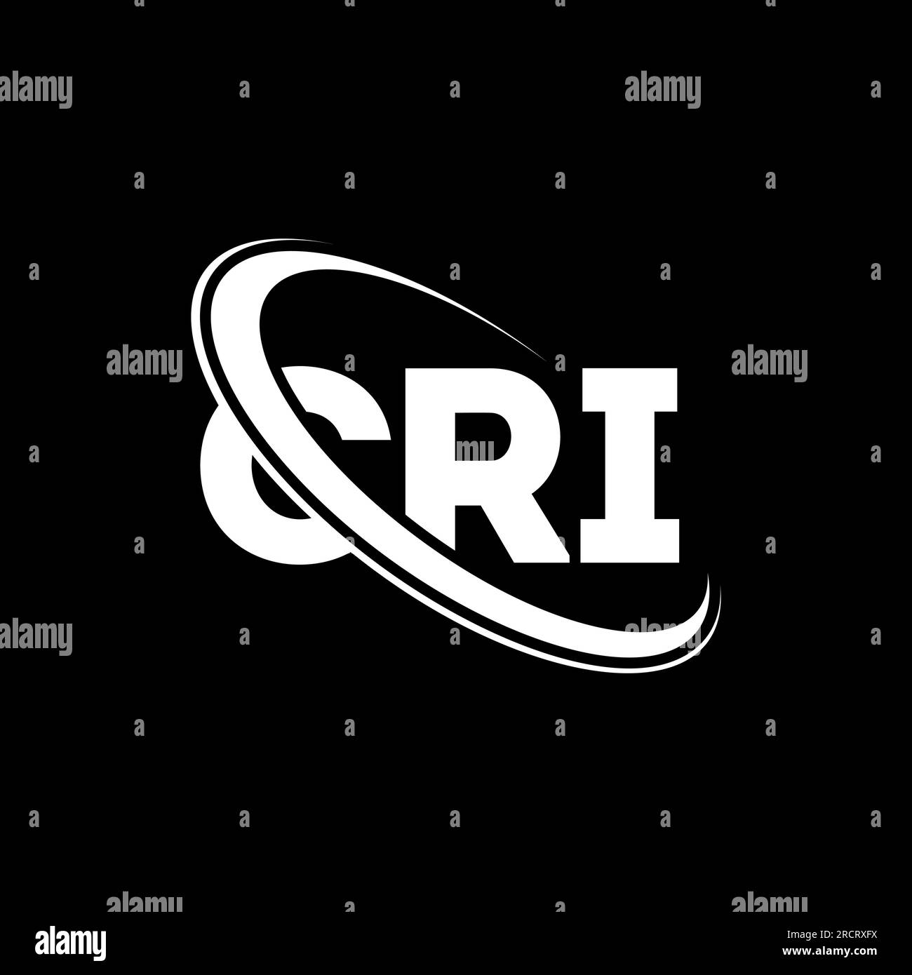 CRI logo. CRI letter. CRI letter logo design. Initials CRI logo linked ...