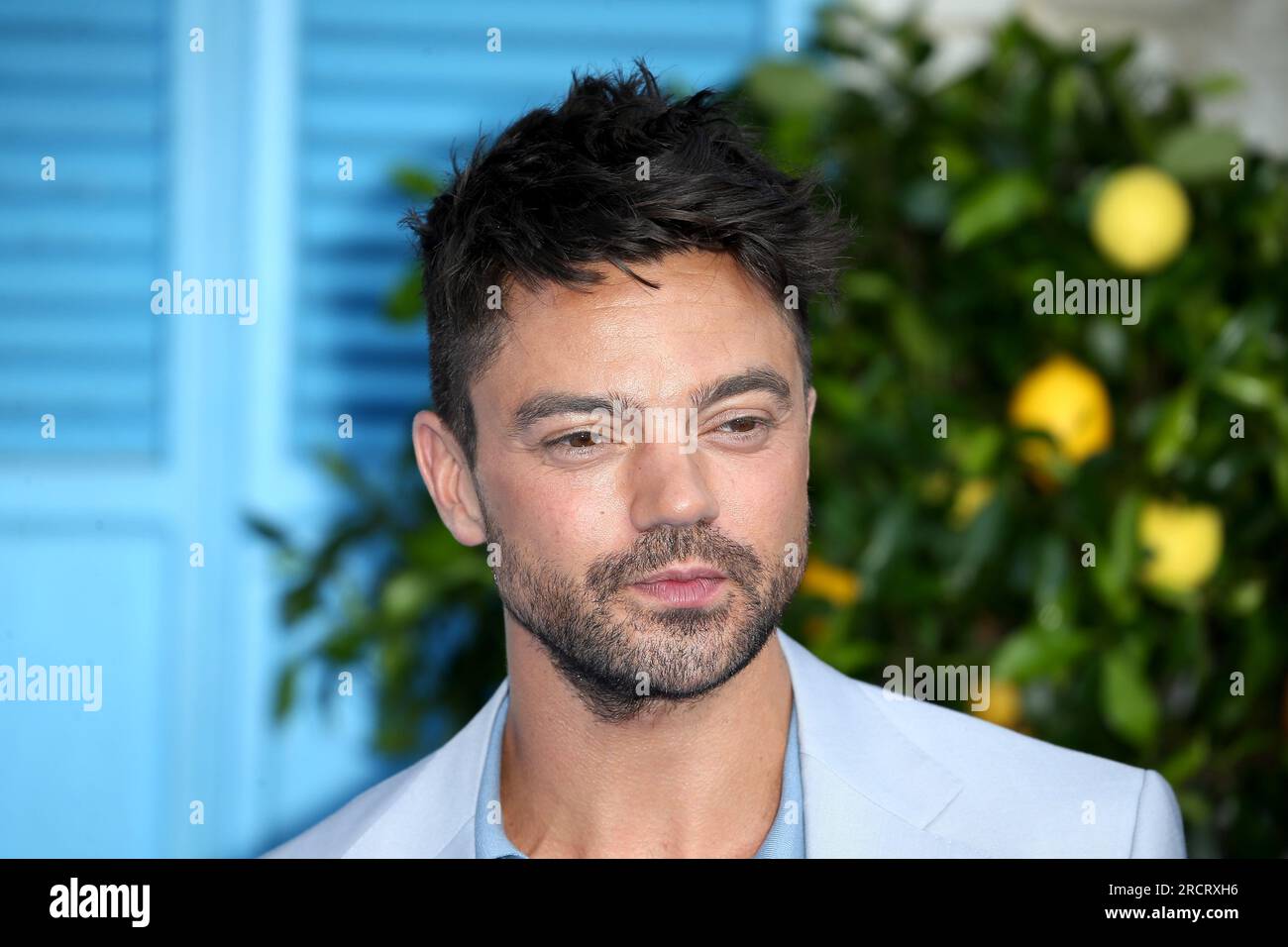 Dominic Cooper attends the UK Premiere of "Mamma Mia! Here We Go Again ...