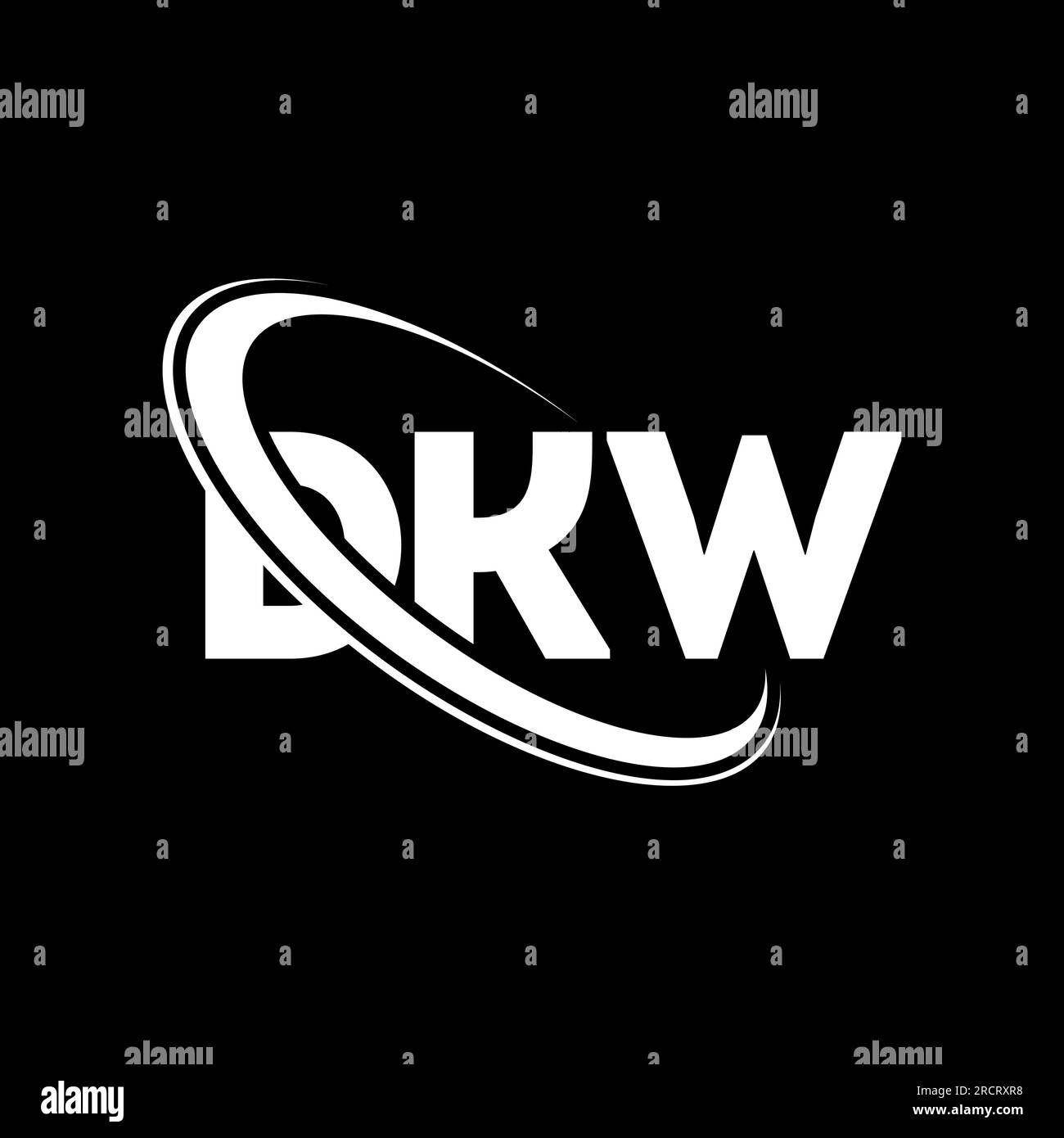 DKW logo. DKW letter. DKW letter logo design. Initials DKW logo linked ...