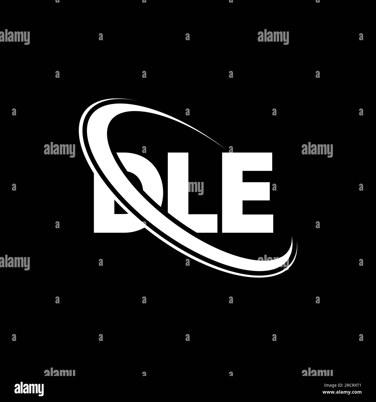 DLE logo. DLE letter. DLE letter logo design. Initials DLE logo linked ...