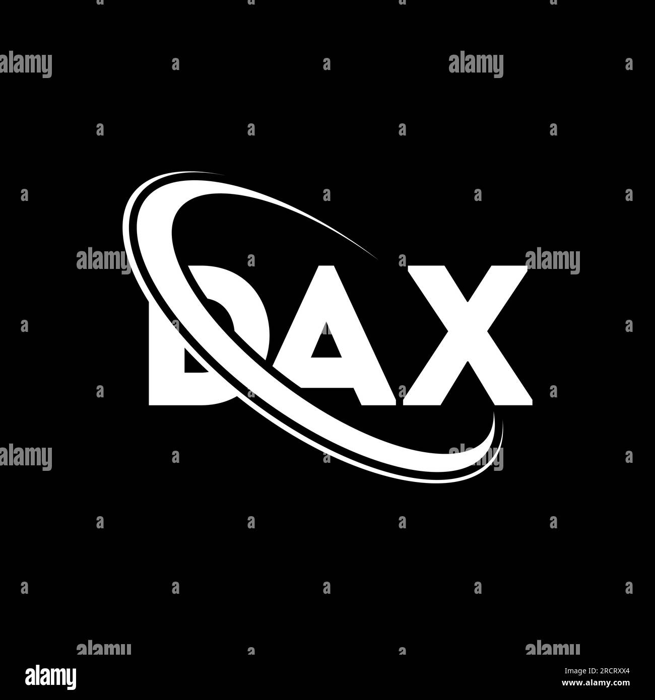 DAX logo. DAX letter. DAX letter logo design. Initials DAX logo linked ...