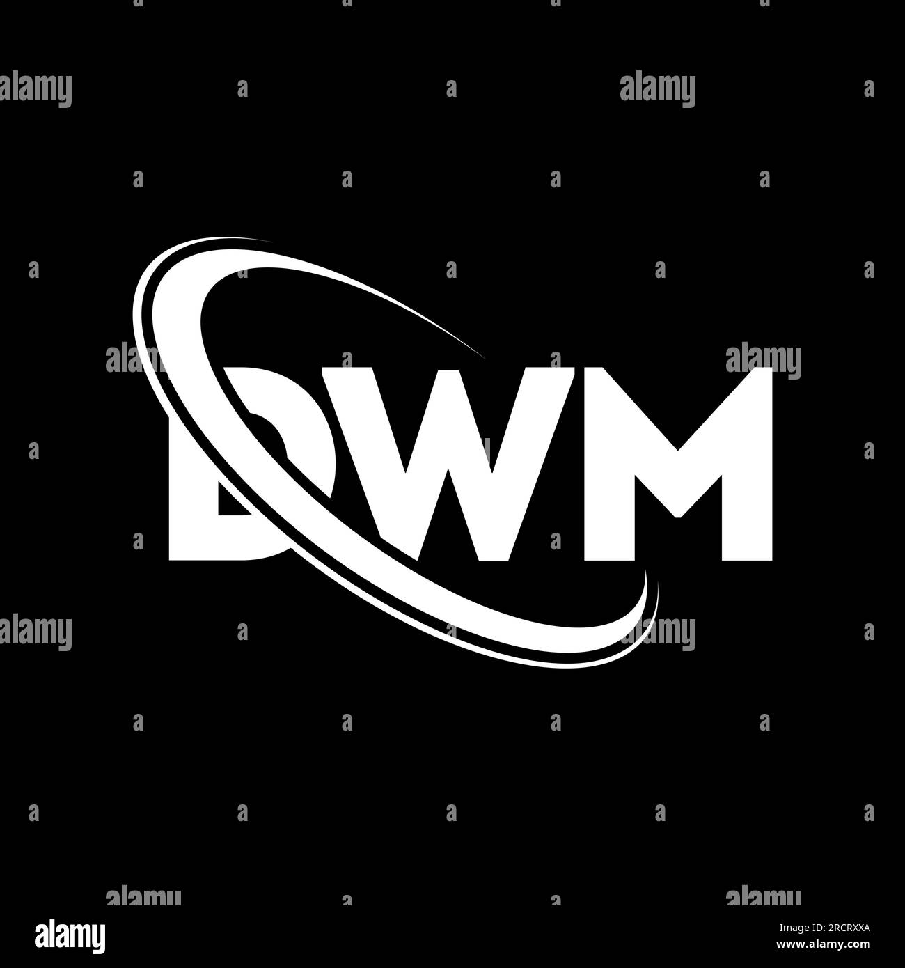 DWM logo. DWM letter. DWM letter logo design. Initials DWM logo linked ...