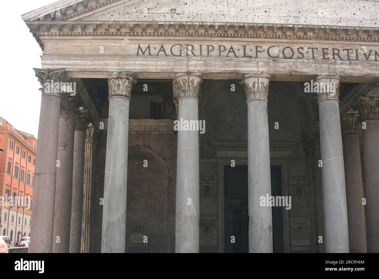 7-2-2007: Rome, Italy: parthenon in City of Rome Italy Stock Photo - Alamy