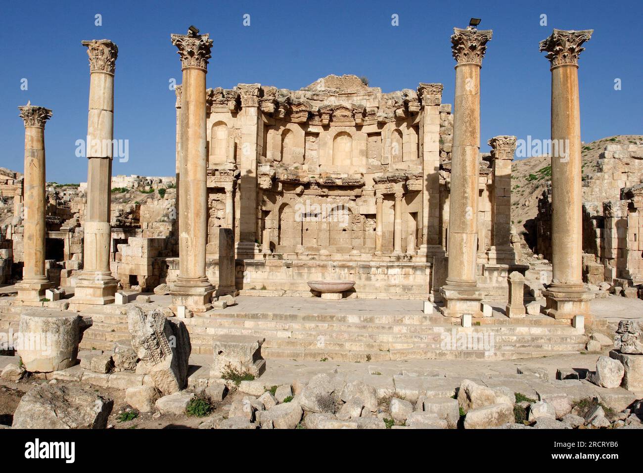 Cathedral of gerasa hi-res stock photography and images - Alamy
