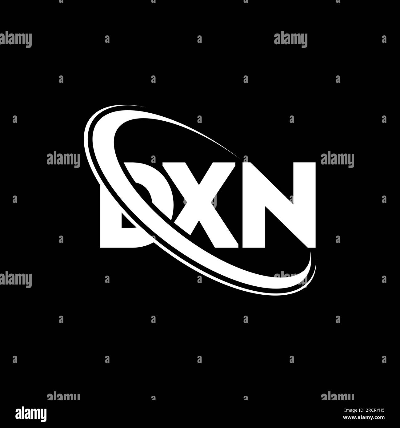 DXN logo. DXN letter. DXN letter logo design. Initials DXN logo linked ...