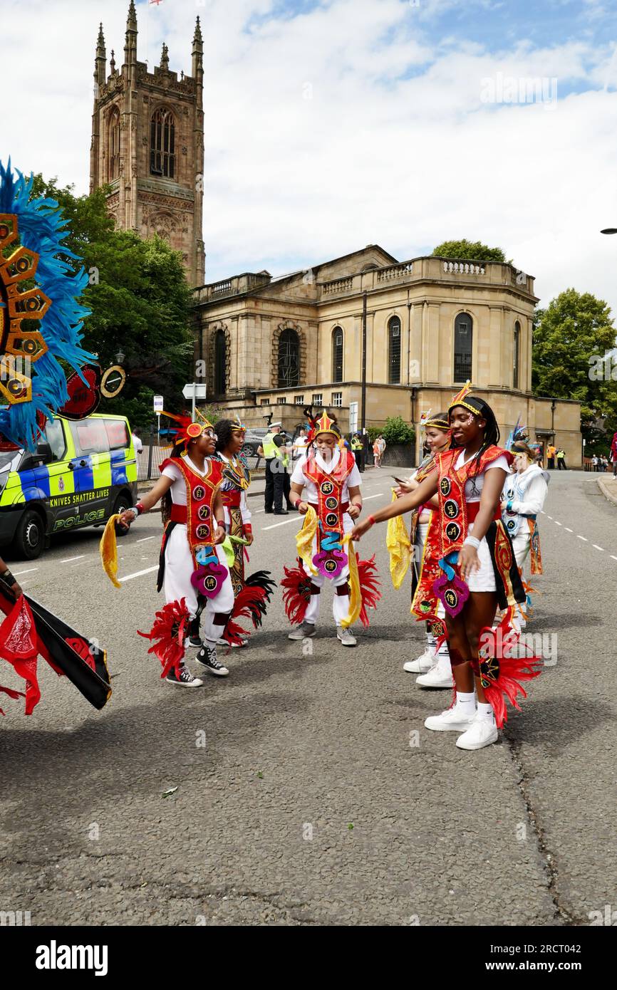 Derby Caribbean Carnival March 2023 Stock Photo - Alamy