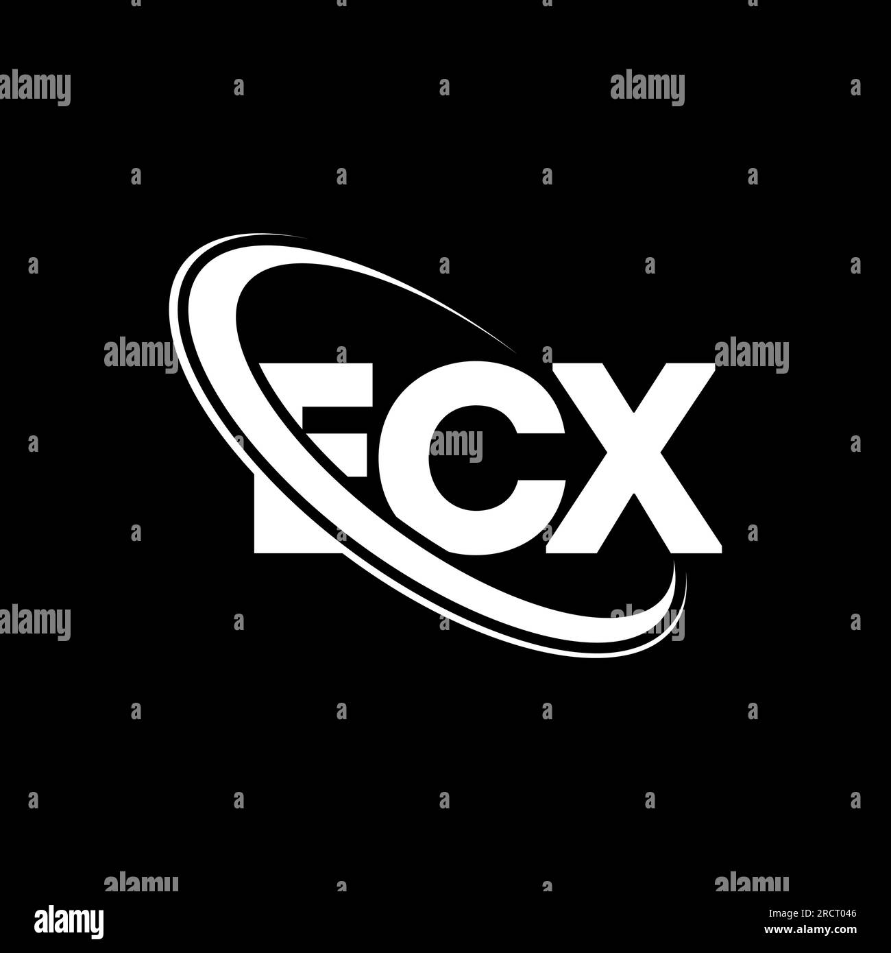 Ecx logo design hi-res stock photography and images - Alamy