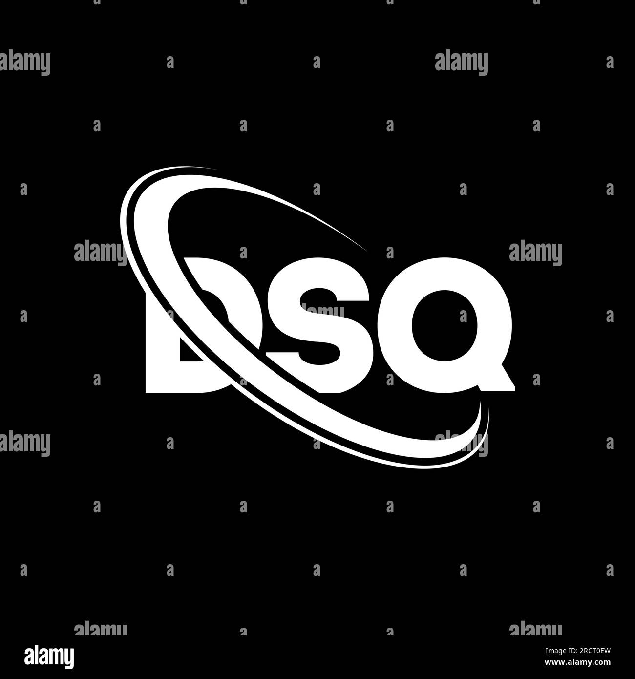 Dsq monogram Stock Vector Images - Alamy