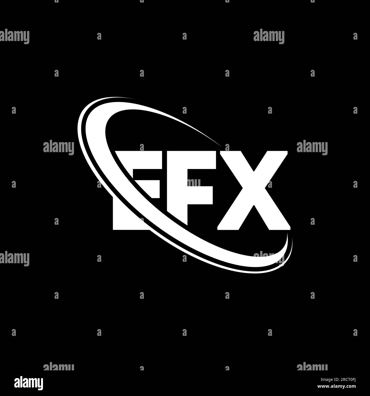 EFX logo. EFX letter. EFX letter logo design. Initials EFX logo linked ...
