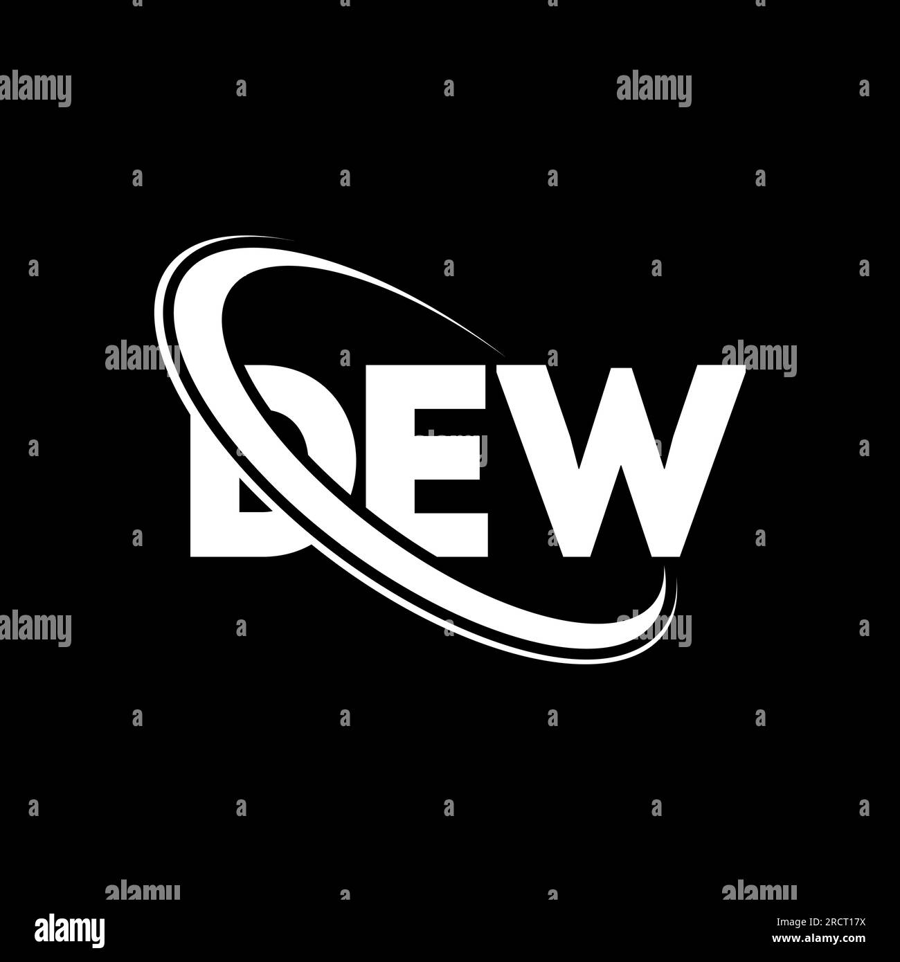 Dew monogram Stock Vector Images - Alamy