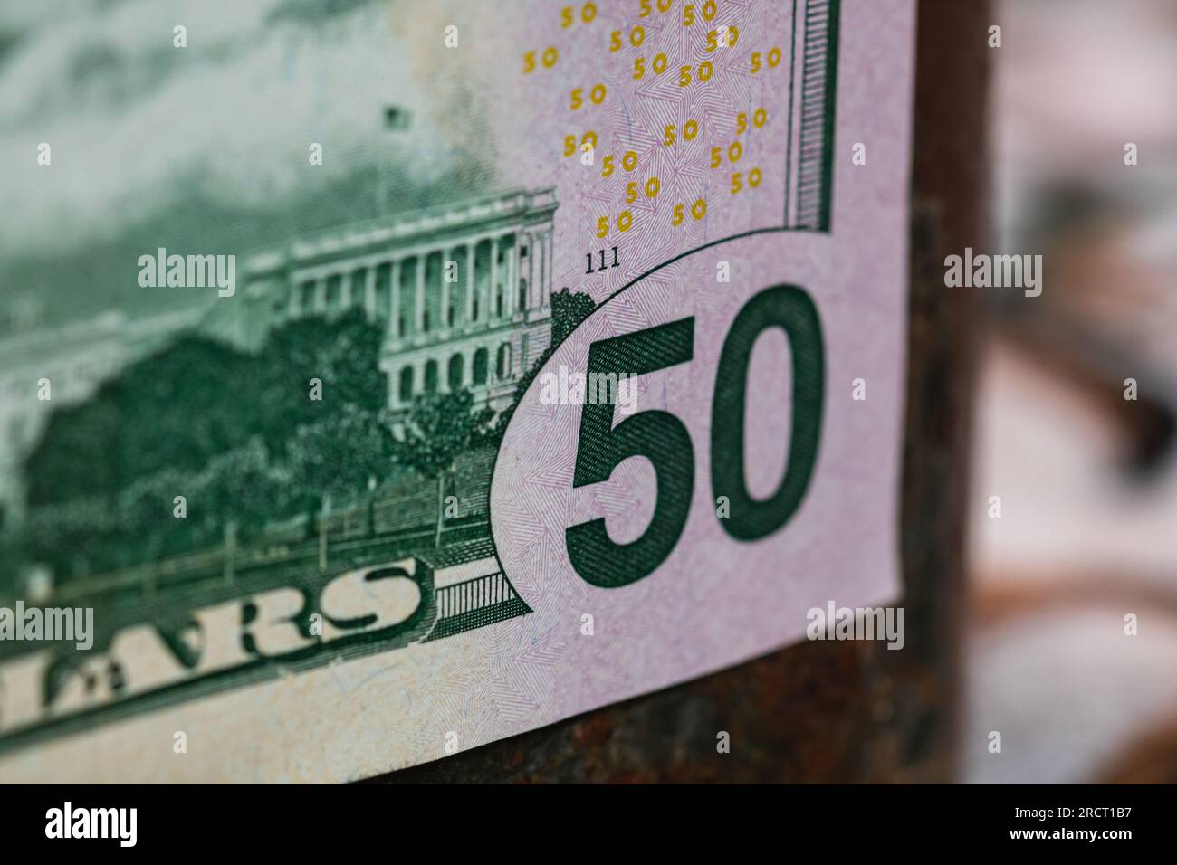USD Currency Amidst American Inflation Challenges Stock Photo - Alamy