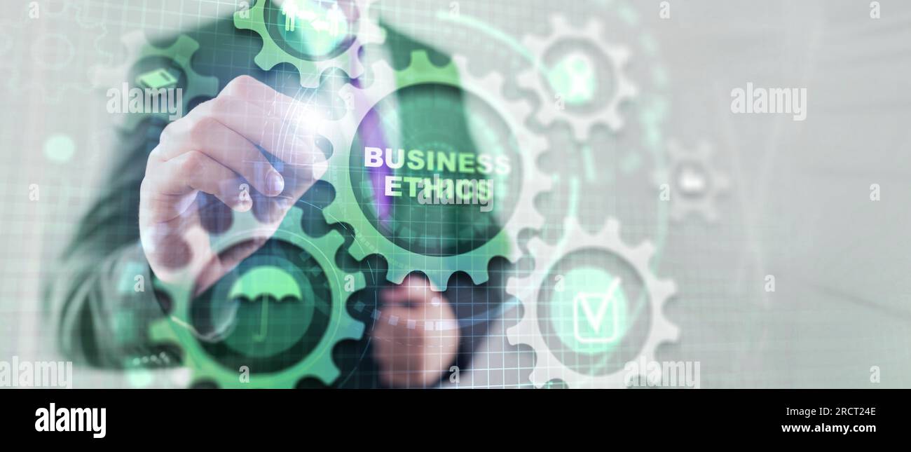 Business Ethics Honesty Integrity Concept. Universal background for ...