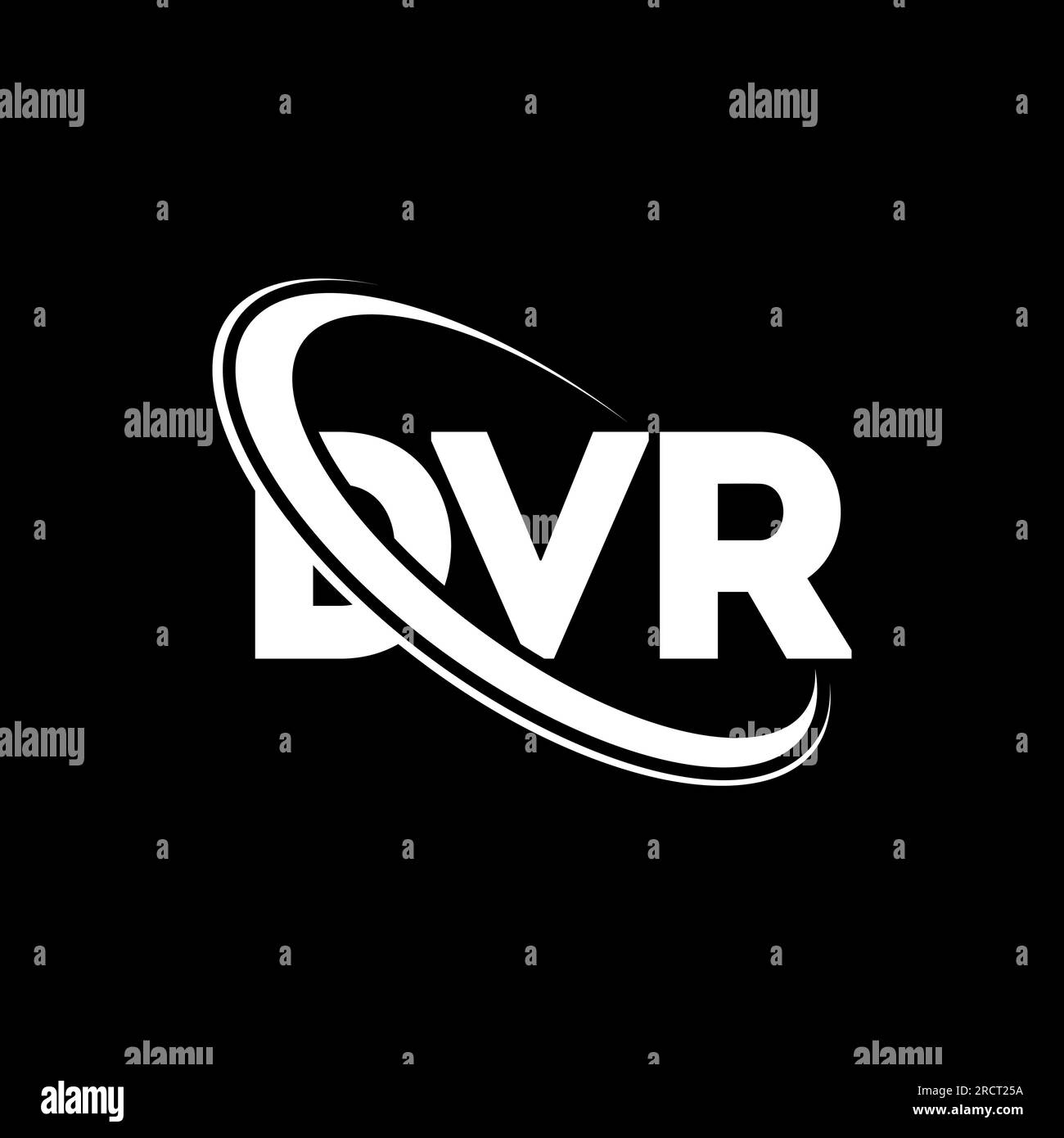 DVR logo. DVR letter. DVR letter logo design. Initials DVR logo linked ...