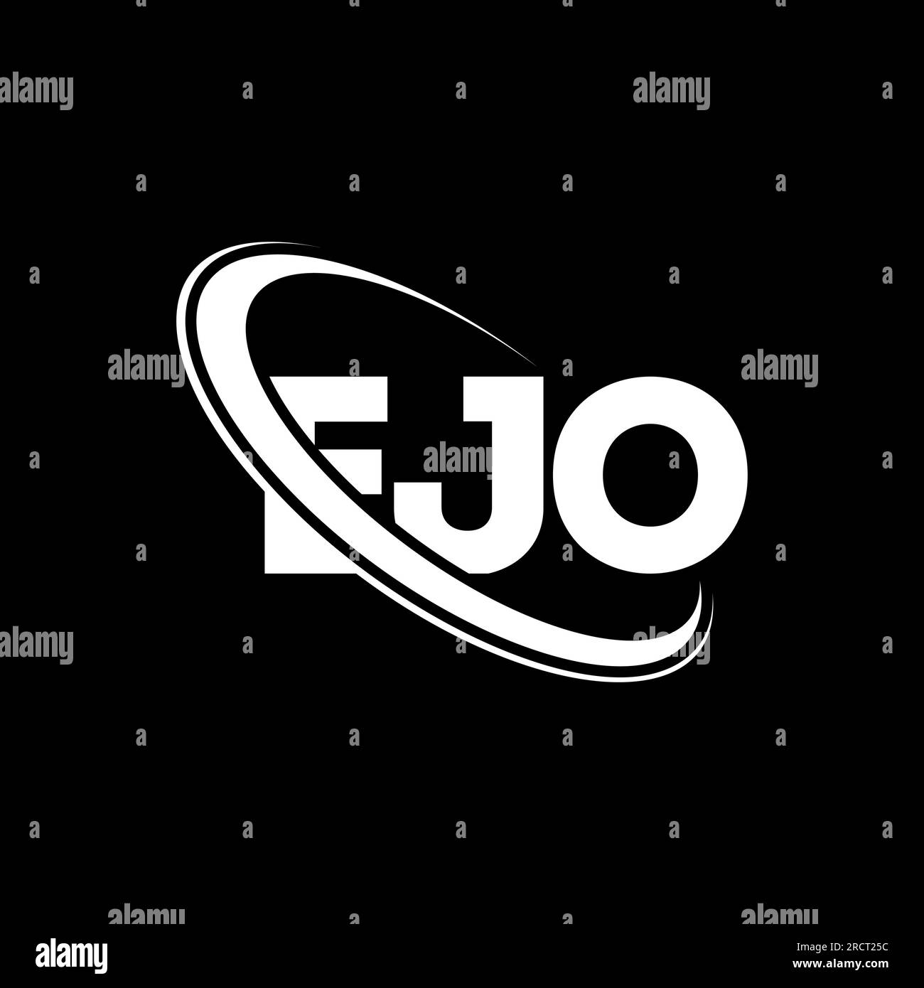 Ejo logo design hi-res stock photography and images - Alamy