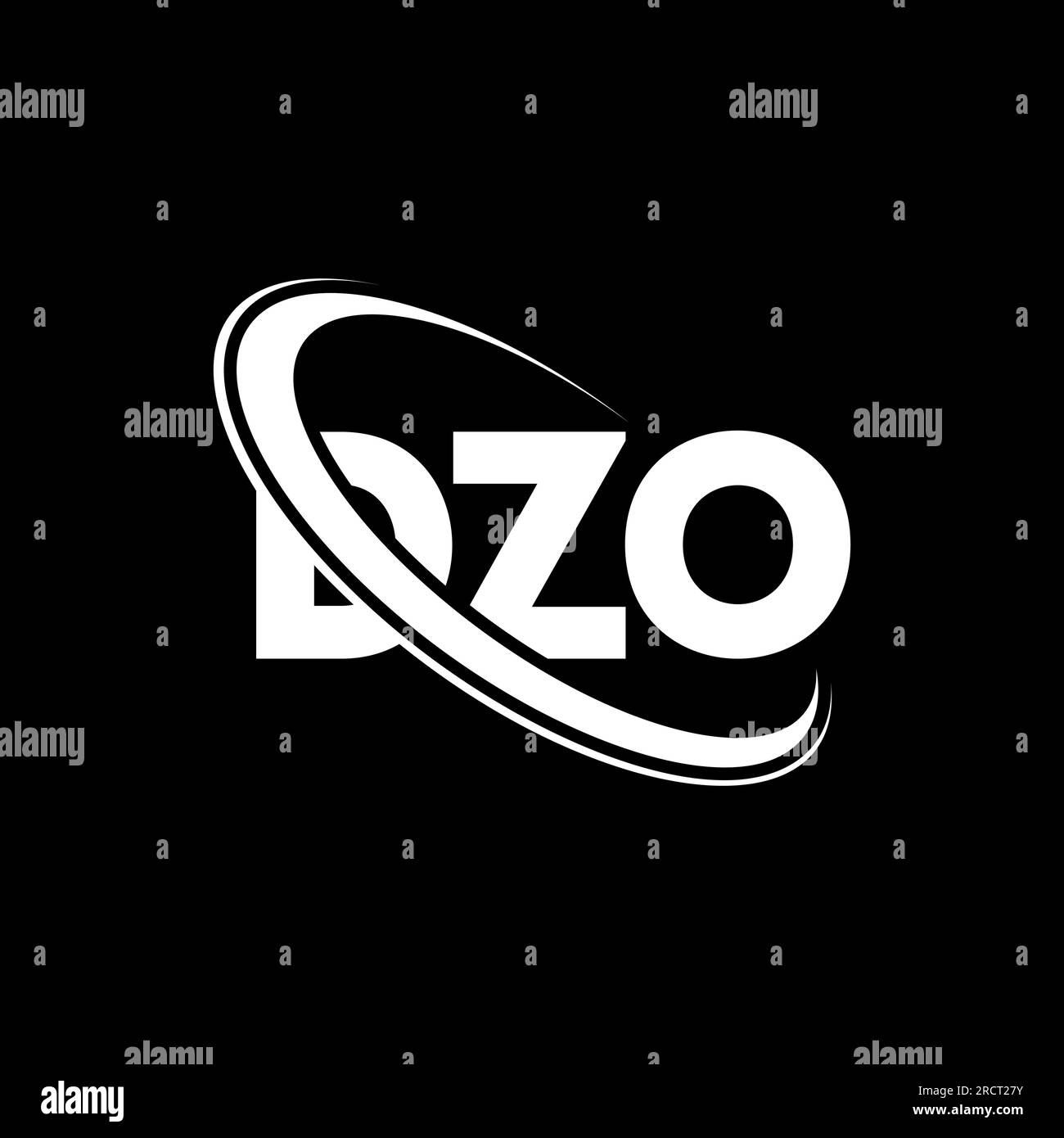DZO logo. DZO letter. DZO letter logo design. Initials DZO logo linked ...