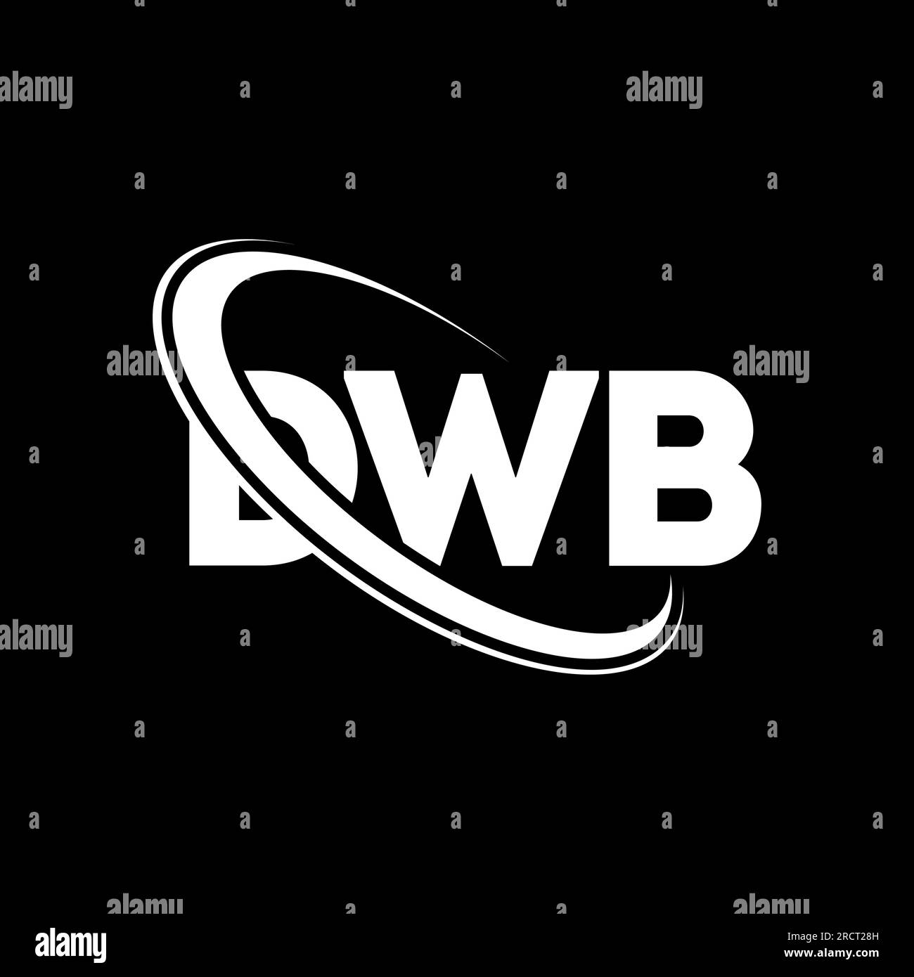 DWB logo. DWB letter. DWB letter logo design. Initials DWB logo linked ...