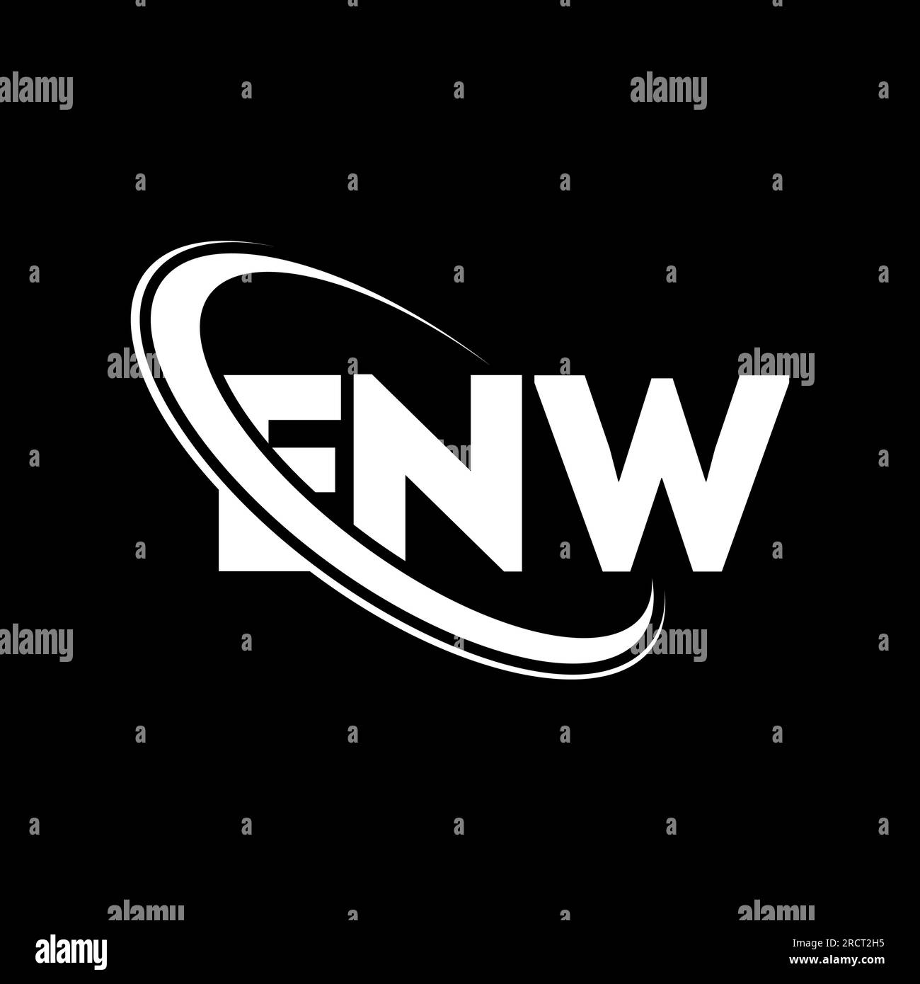 Enw logo design hi-res stock photography and images - Alamy